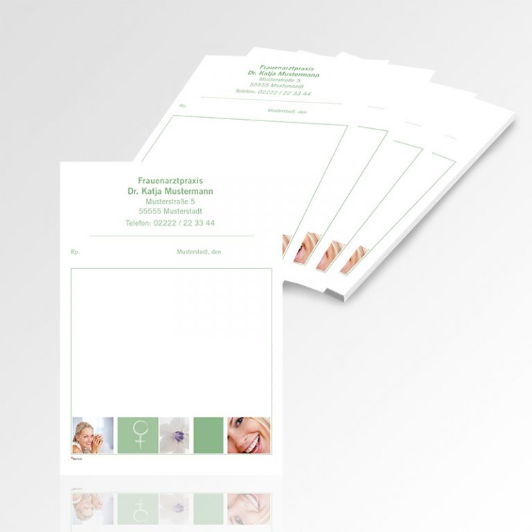 Rezeptbätter 17 für den Frauenarzt - DocCards® more than print